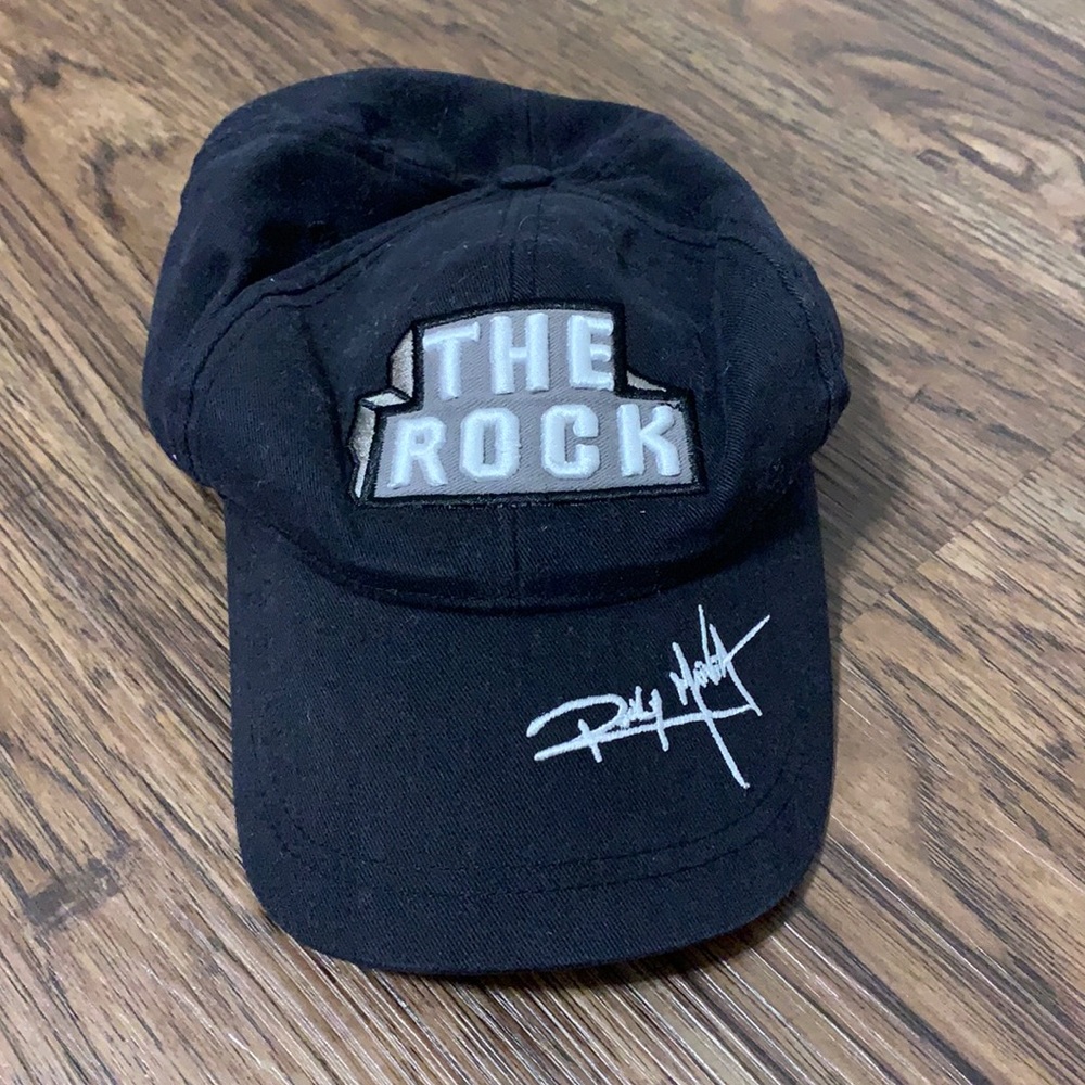 Vintage Kids Wwe The Rock Dwayne Johnson Hat - Gem